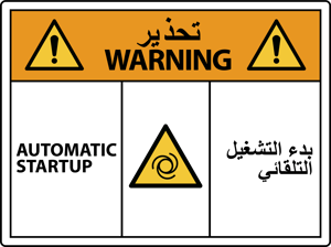 Warning Automatic Startup - BuySafeBuildSmart